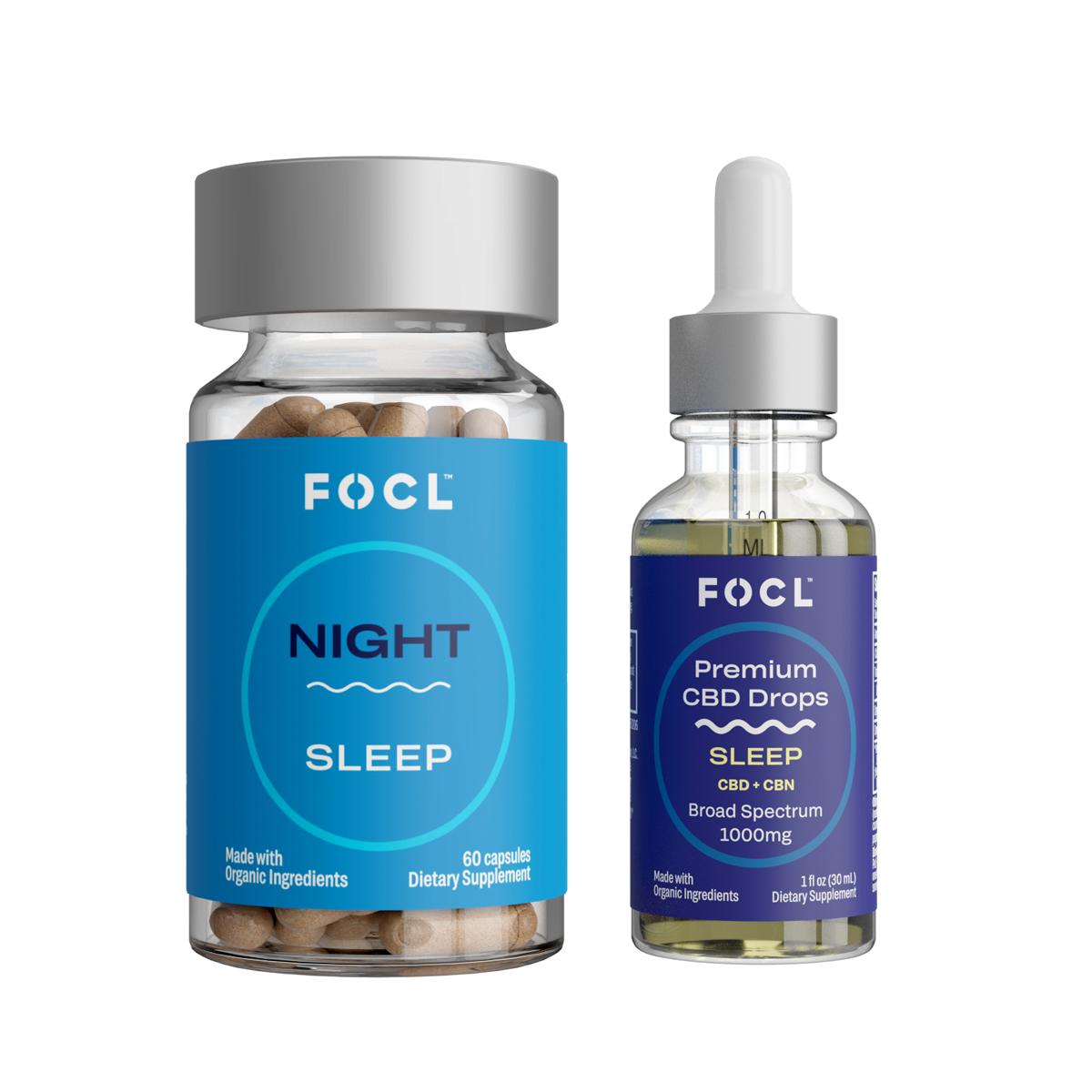 CBD + CBN Sleep Drops – FOCL