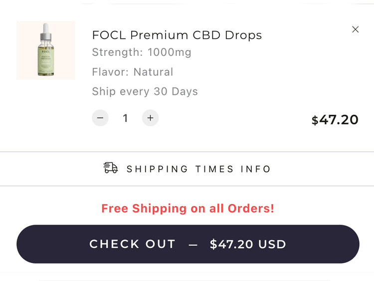 Subscribe & Save – FOCL