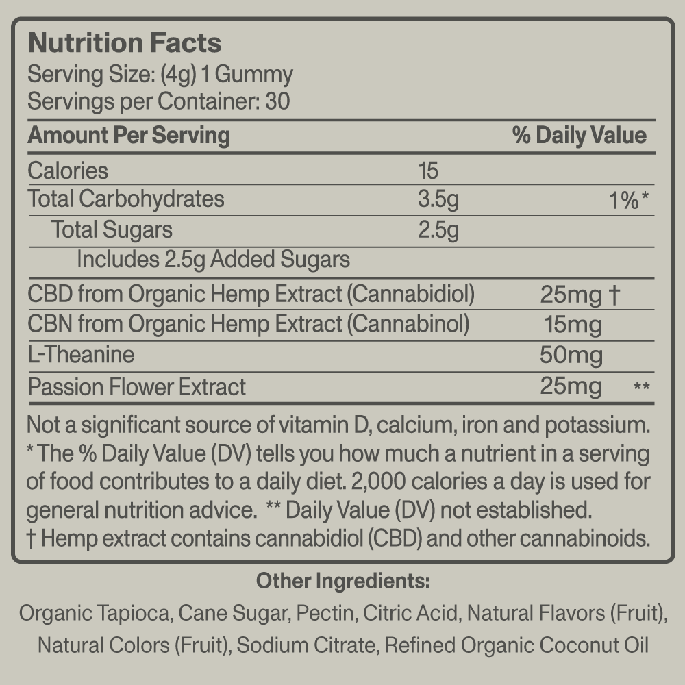 Full Spectrum CBD Sleep Gummies – FOCL