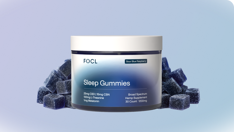 The Best CBD CBN Gummies For Sleep | Hemp Extract Infused – FOCL